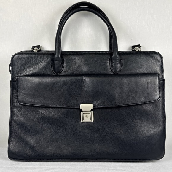 Wilsons Leather | Bags | Wilsons Leather Black Laptop Computer Bag ...
